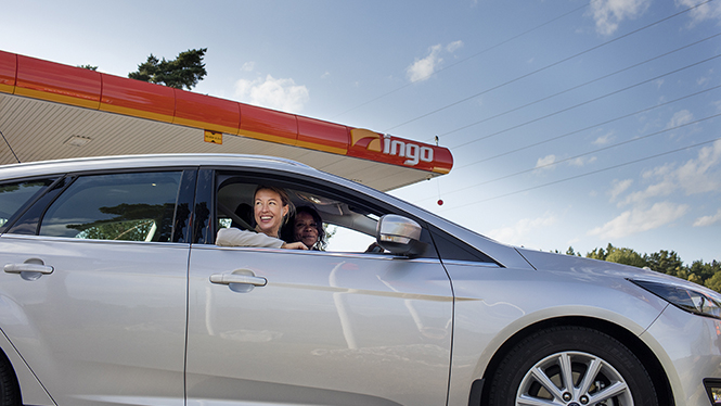 INGO - Lav pris på benzin, diesel og vask | INGO